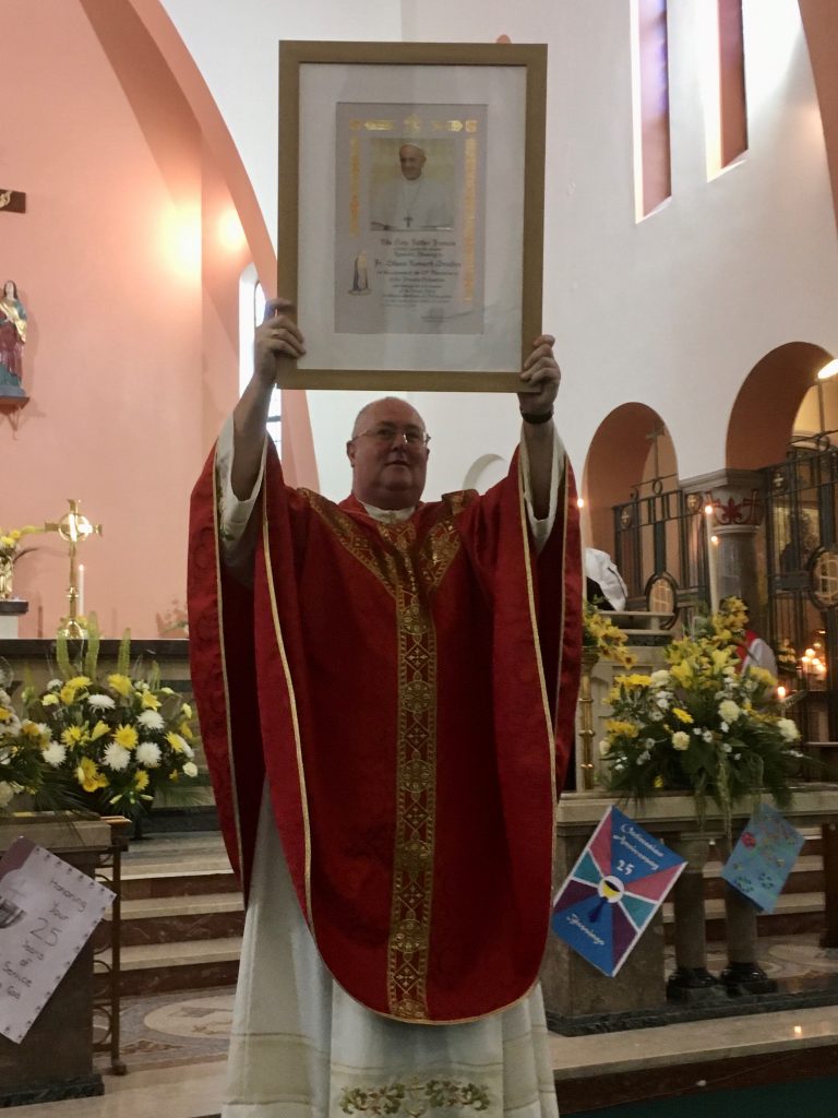 Fr Shaun’s anniversary of Ordination